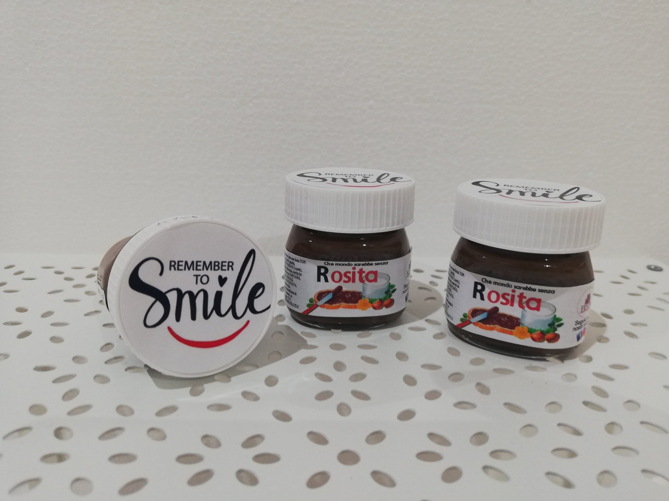 Nutella 25gr in vetro personalizzata – Bomboniera Sweet ...